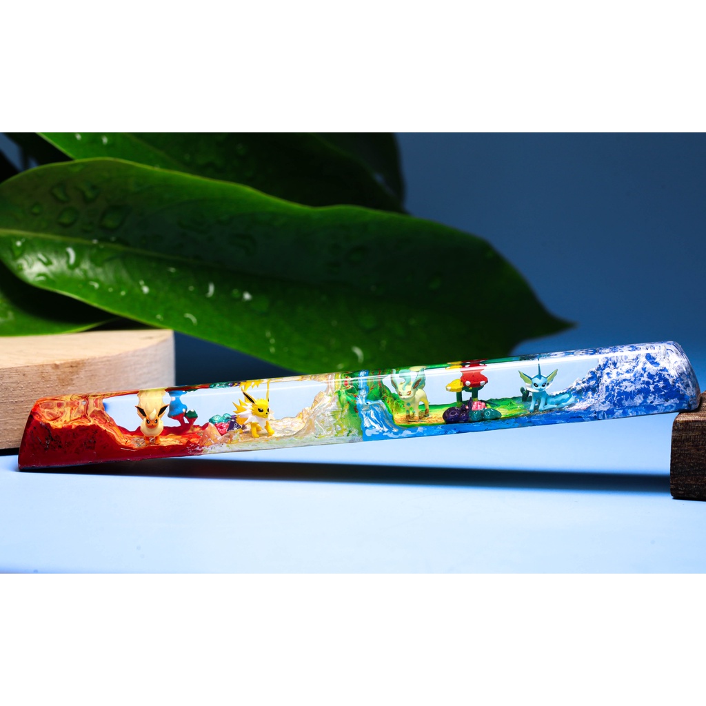 Spacebar Pokemon Eevee, Spacebar Custom, Keycap Pokemon, Keycap anime ...