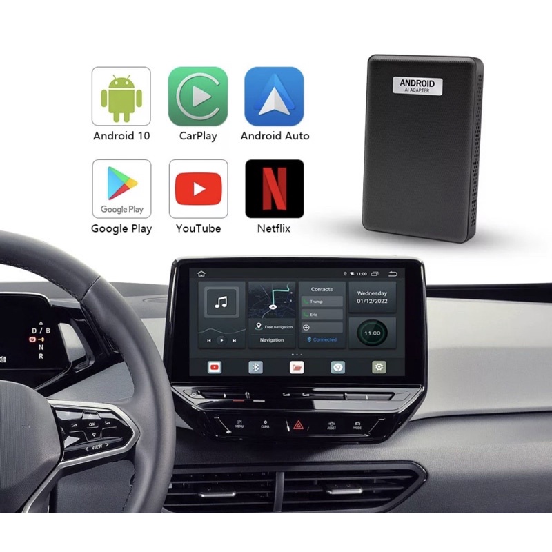 Android Box ô tô - Apple CarPlay - Android Auto không dây Picasou S21 ...