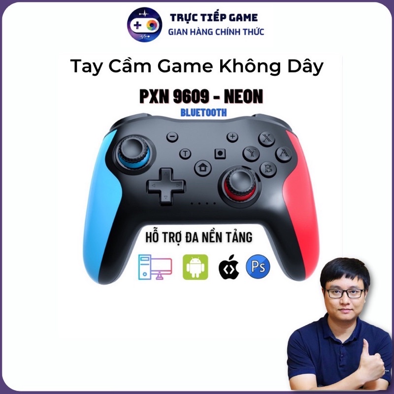Mua Tay Cầm Game Không Dây Giá Rẻ PXN 9609 Bluetooth iOS/Android/PC ...