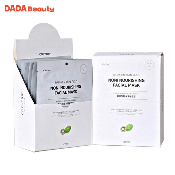COZYTRIP Hộp 20 Mặt Nạ Cấp Ẩm Tái Tạo Da Noni Nourishing Facial Mask ...