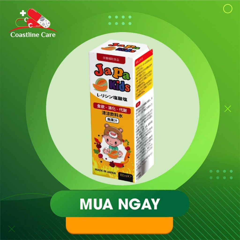 Japa Kids - Hỗ Trợ Tăng Cường Tiêu Hóa Nhập Khẩu Nhật Bản - Hộp 100ml ...