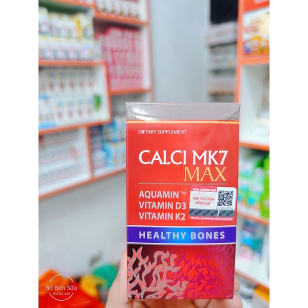Mua 🆘 CALCI MK7 MAX - Canxi từ tảo biển đỏ tự nhiên, giúp bổ sung canxi ...