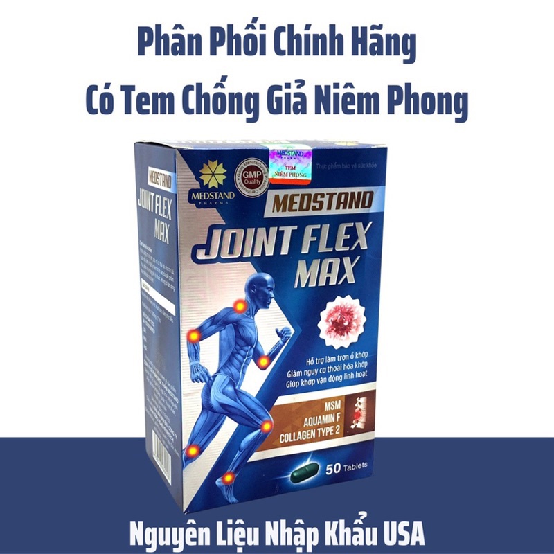 Viên uống Bổ Khớp Joint Flex Max Xương Khớp, Bôi Trơn Ổ Khớp, Tái Tạo ...