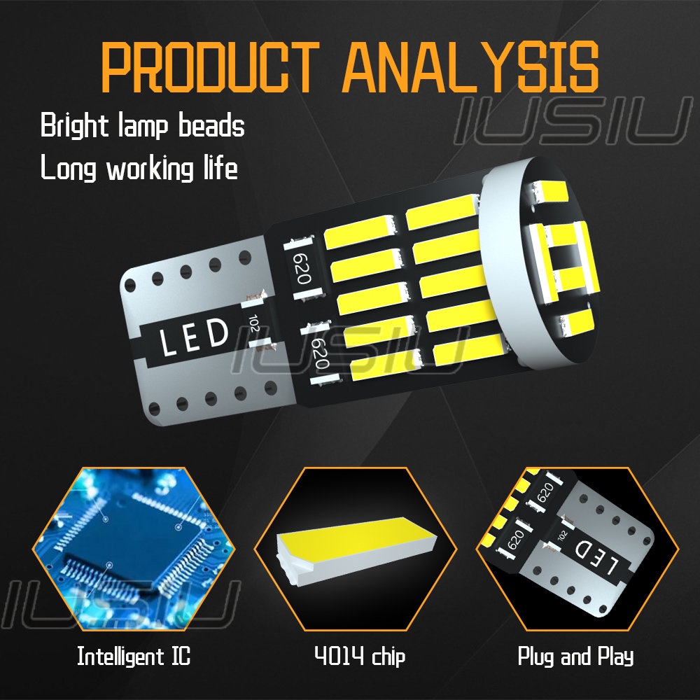 Mua Đèn LED Tín Hiệu 26SMD Đèn tín hiệu led T10 4014 194 W5W Chuyên ...