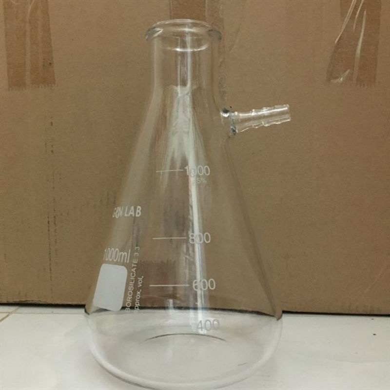 Mua Bình tam giác có vòi thuỷ tinh, bình tam giác lọc chân không, erlen ...