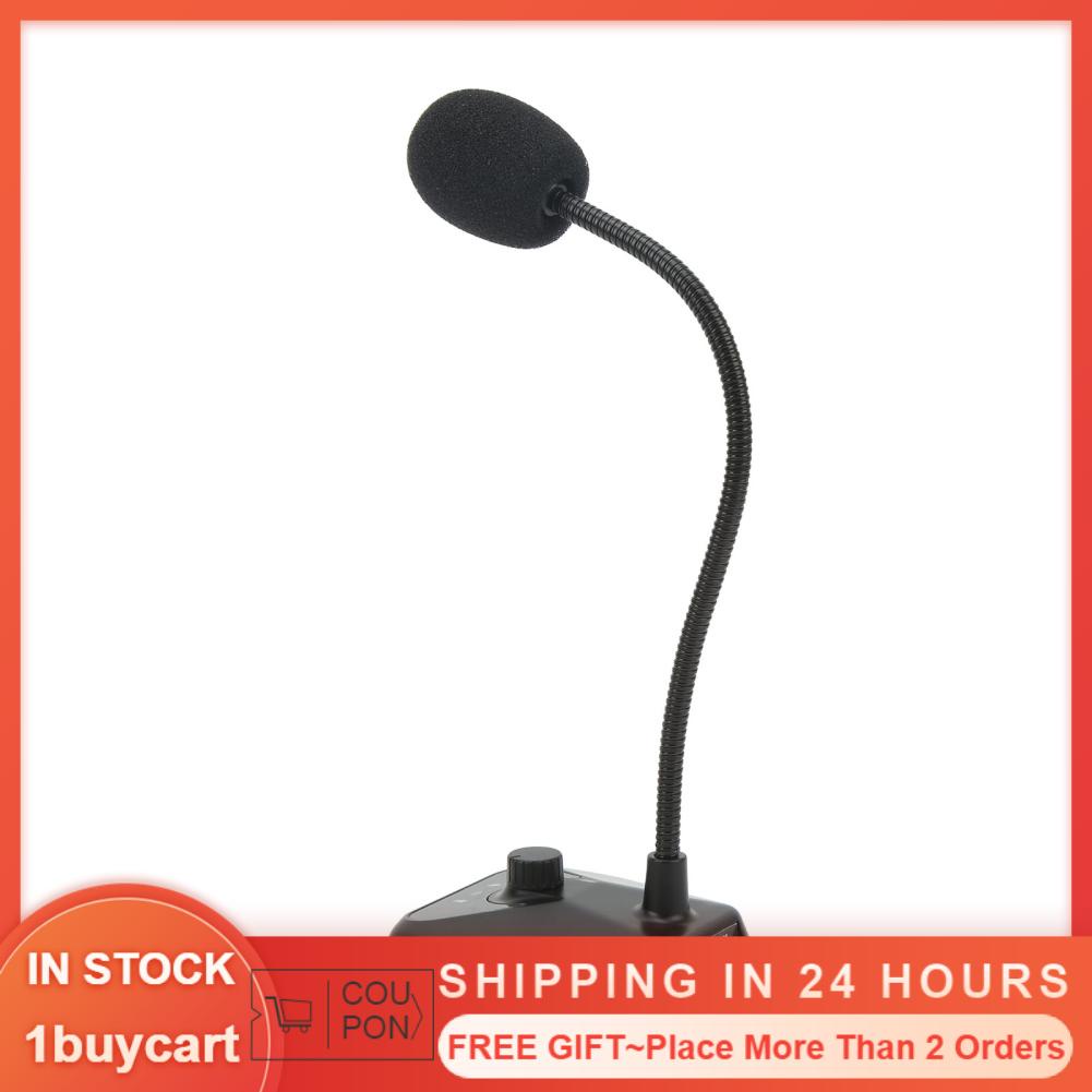 1buycart USB Computer Microphone Gooseneck Mute Button PC Laptop ...