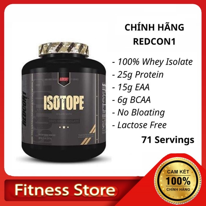 Whey Protein Isotope 5lbs REDCON1 - Isolate Hydrolyzed Bổ Sung Protein ...