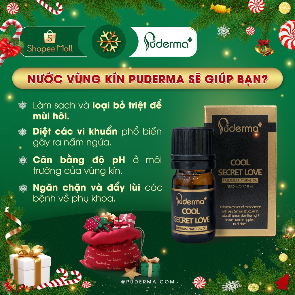 Mua Nước hoa vùng kín Puderma Cool Secret Love Hàn Quốc chính hãng thơm ...
