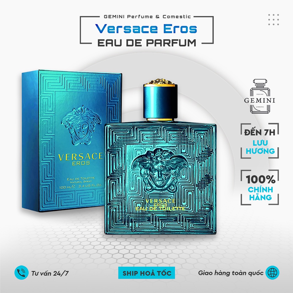 Mua Nước Hoa Nam (Dầu thơm) Versace Eros bản EDT dung tích 100ml nam ...