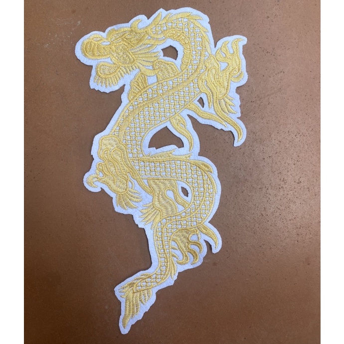 Mua Sticker hình thêu rồng vàng gắn áo dài gắn quần 30cm giá rẻ nhất ...