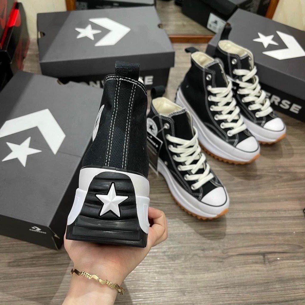 Mua Giày_Converse Run Star hike Cao Mẫu Mới Cực Xịn, Cv Độn Đế 4cm Tăng ...