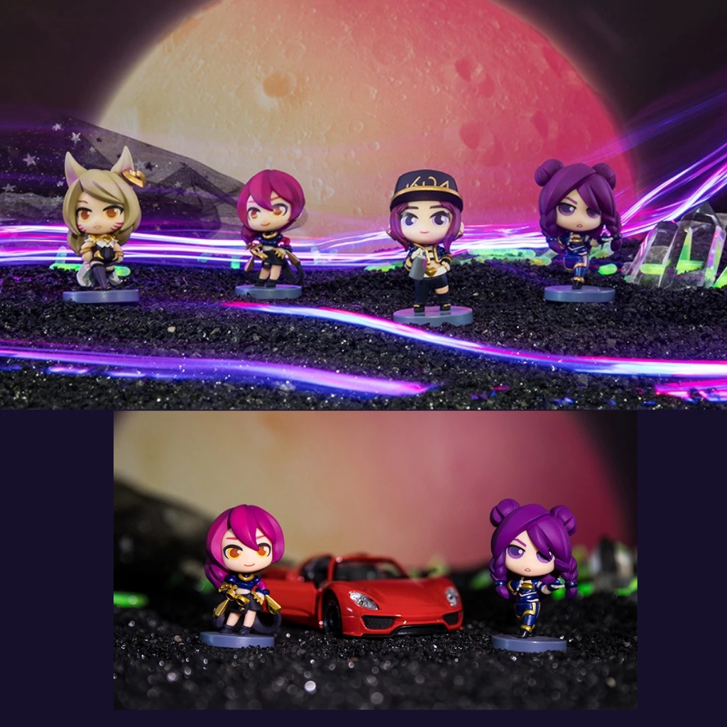 Mua Mô hình LMHT Set KDA 4 figure 7cm - K/DA Team Minis Set [Kaisa ...