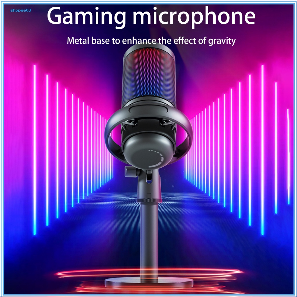 1 Bộ Mic Máy Tính Có Đế Cố Định Đầu Ra Tai Nghe Chơi Game Trong Nhà ...