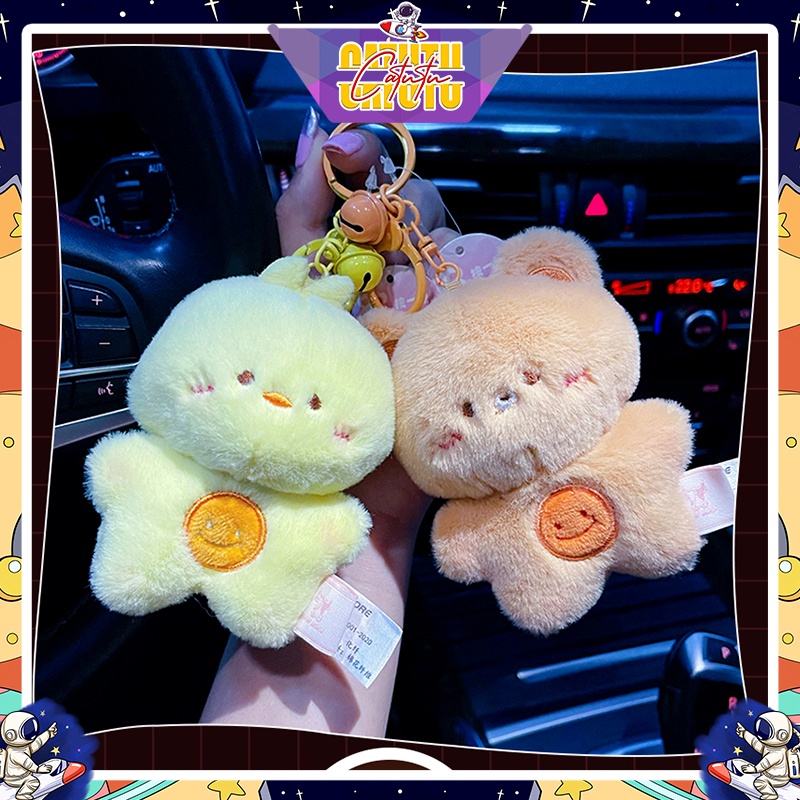 Mua Móc Khóa Gấu Bông Thú Dễ Thương Móc Khóa Xe Máy Cute Con Gấu Thỏ ...