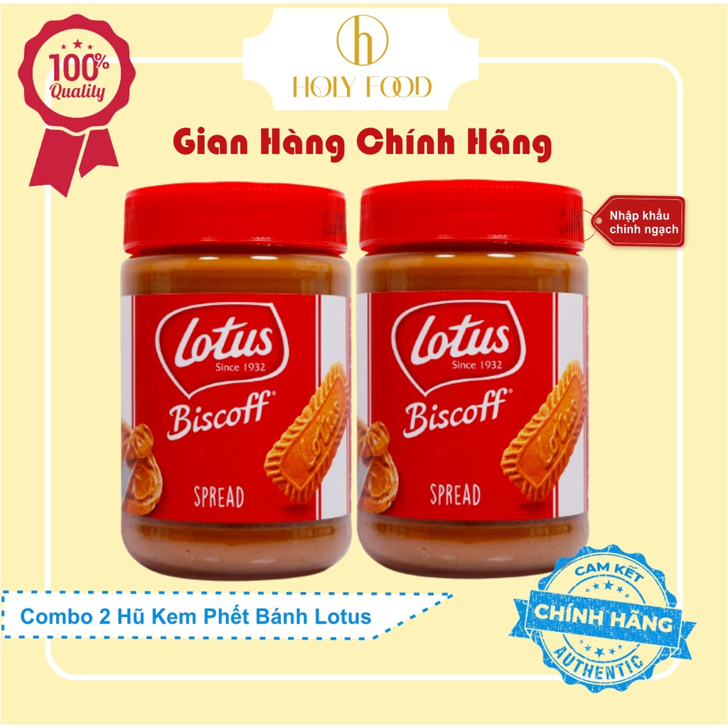 [ Chính Hãng ] Combo 2 Kem phết Lotus Bisccoff Spread 400g | Shopee ...
