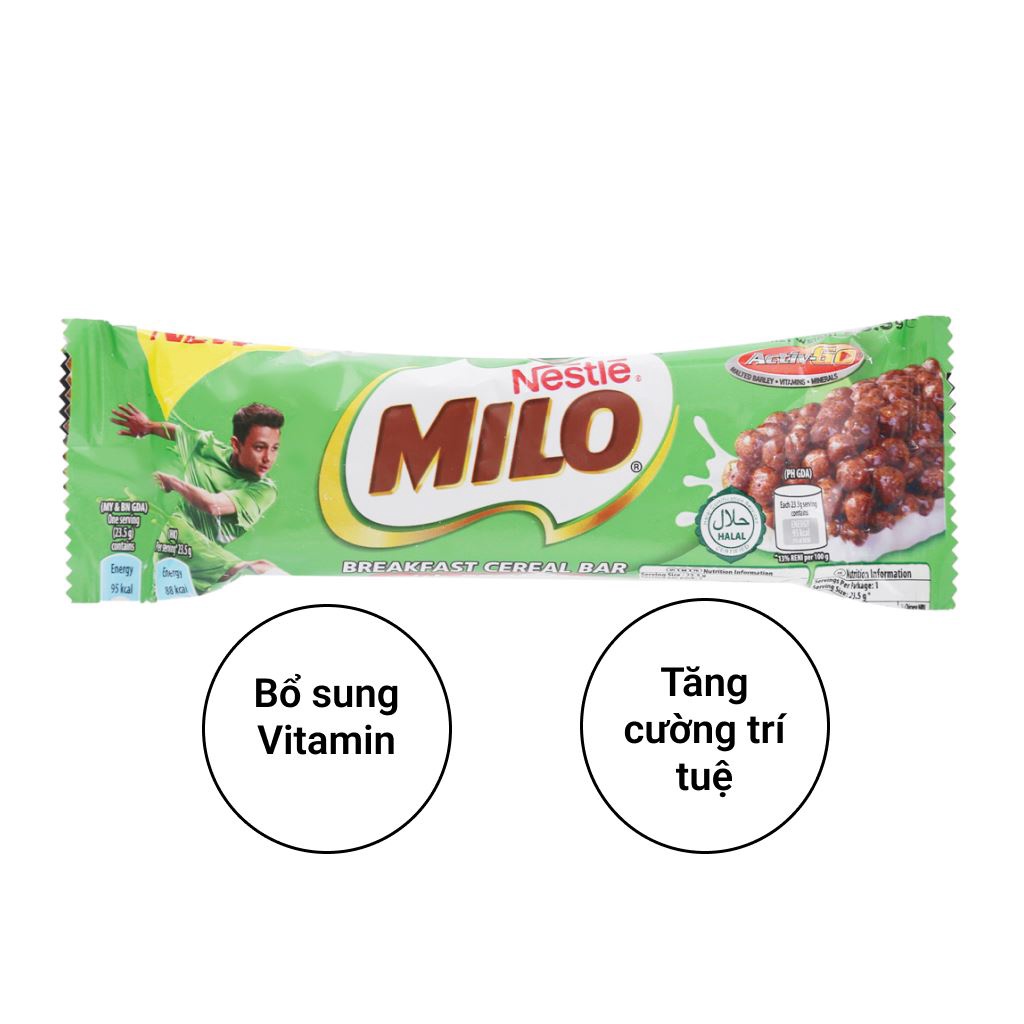 Mua Hộp 24 thanh ngũ cốc ăn sáng NESTLÉ Milo (24 thanh x 23.5g) / Combo ...