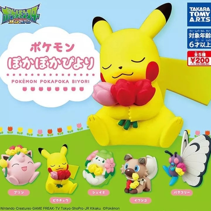 [Chính Hãng] Mô Hình Pokemon Takara Tomy Arts Pikachu Rockruff ...