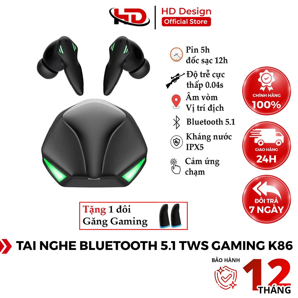 tai nghe bluetooth gaming k86 giá tốt Tháng 12, 2022 | Mua ngay ...