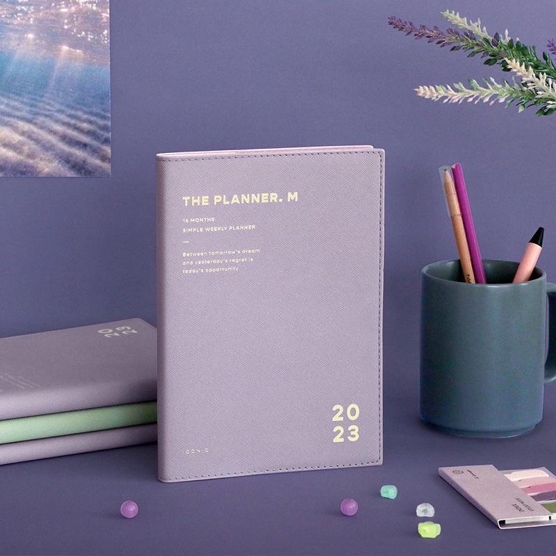 Mua 2023 Planner/ Sổ ICONIC The Planner M 2023 - lập kế hoạch theo tuần ...