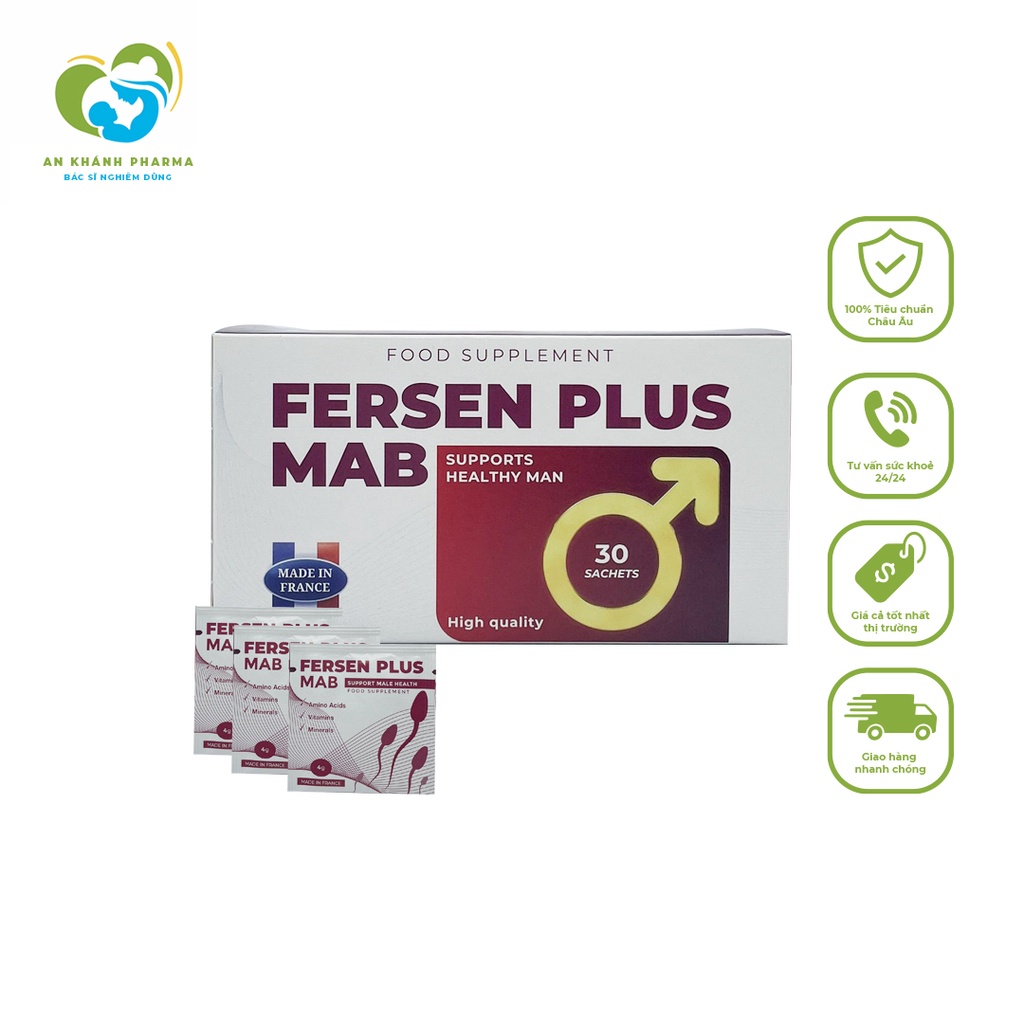 [CHÍNH HÃNG] Bổ tinh trùng FERSEN PLUS - Chính hãng Italy - Tăng số ...