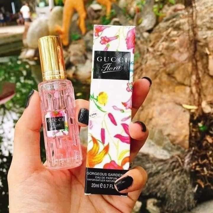 Mua Nước hoa nữ Gucci hoa Guci Flora chai mini 20ml vòi xịt mẫu 4d nhỏ ...