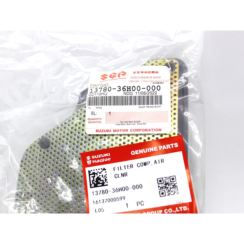 Mua Lọc gió zin Suzuki GD110 chính hãng giá rẻ nhất | TecKi.Vn