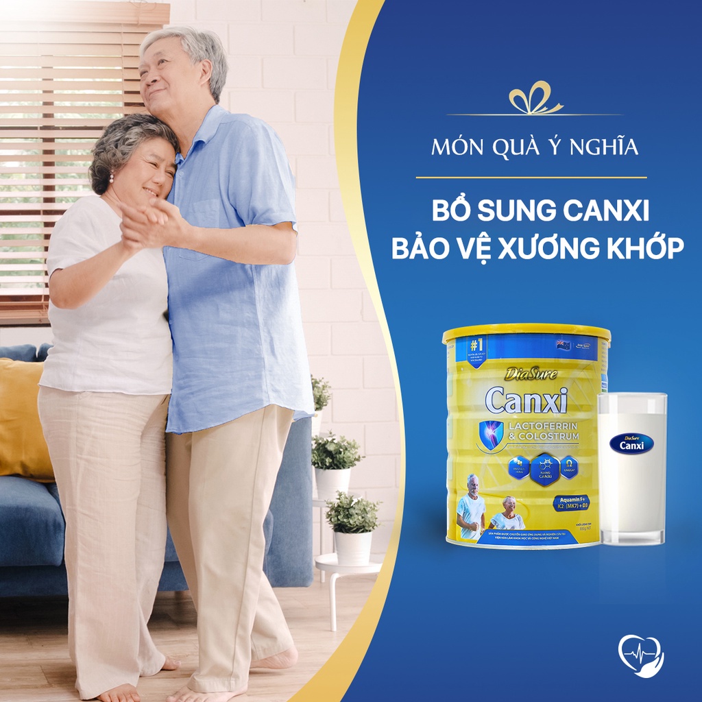 Mua Sữa DIASURE CANXI (850G) - hỗ trợ bổ sung dinh dưỡng, nano canxi phòng chống loãng xương ...
