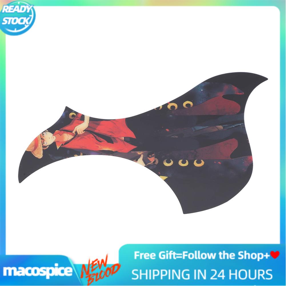 Macospice Guitar Pickguard Self Adhesive Guard Plate Good Protection ...