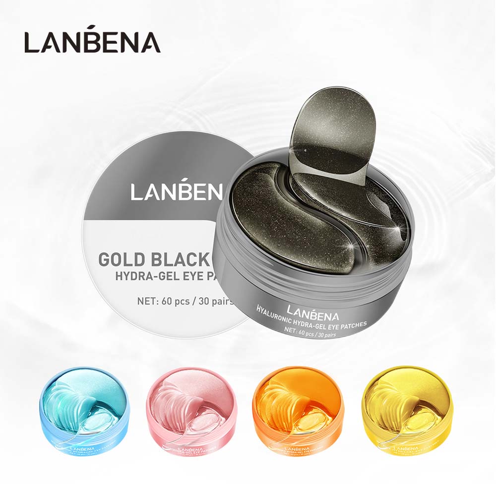 Mua 60 mặt nạ mắt LANBENA collagen ngọc trai đen vàng giảm bọng mắt làm ...
