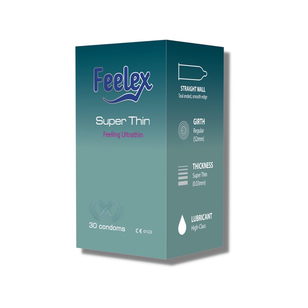 Bao cao su ozo Feelex superthin hộp 30 bcs - MixASale