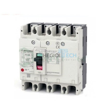 CB KHỐI MCCB Mitsubishi NF125-HV 4P 50A 50kA