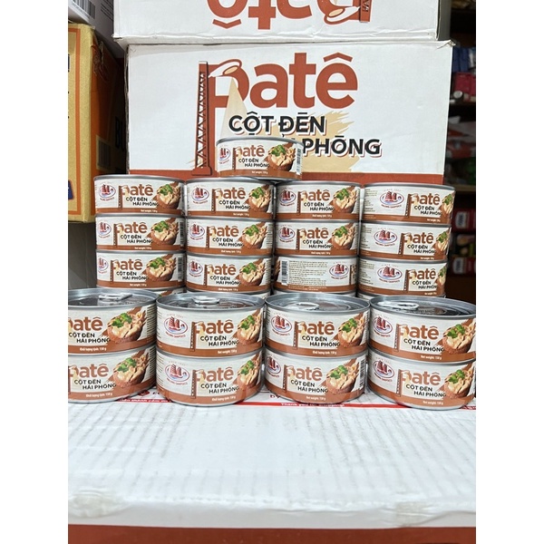Mua Pate Cột Đèn Hải Phòng 150g, Pa tê Đặc Sản HP, Ăn Liền, Ăn Kèm Bánh ...