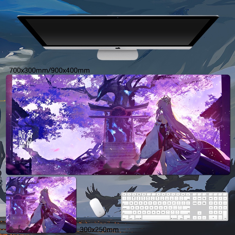 Mua Genshin Impact mousepad Nahida new Hutao Anime Xiao Keyboard pad ...