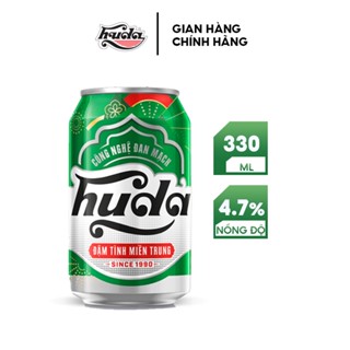 Thùng 24 lon bia Huda 330ml (330ml/lon) | Shopee Việt Nam