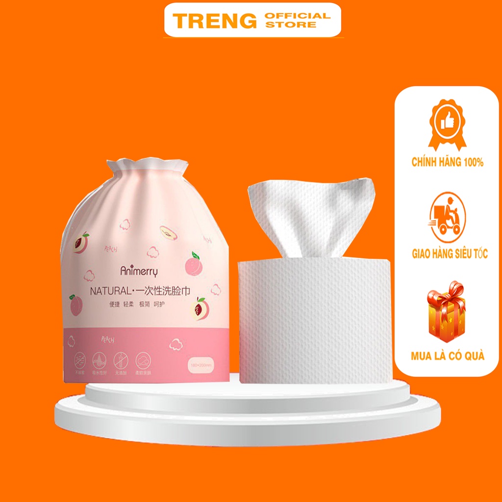 Khăn Khô Natural Khăn Lau Mặt Đa Năng Giấy Tẩy Trang Ướt Mềm Mịn ...