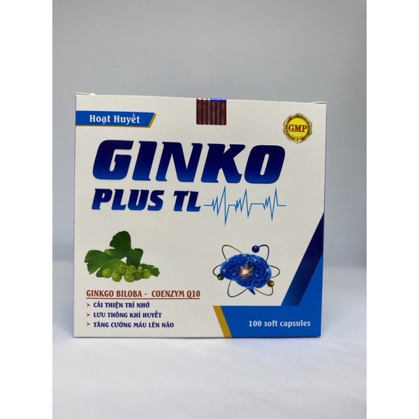 HOẠT HUYẾT GINKO PLUS TL HỘP 100 VIÊN | Shopee Việt Nam