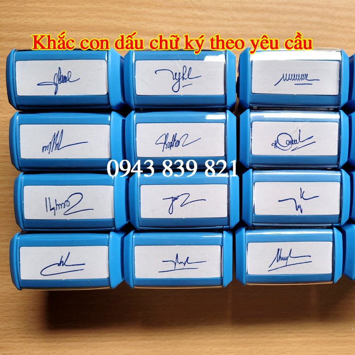 Khắc con dấu tên và chữ ký rõ đẹp theo yêu cầu | Shopee Việt Nam
