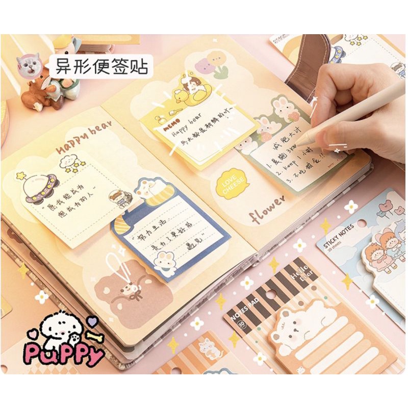 Tập giấy notes/ ghi chú mini nhiều mẫu ngẫu nhiên | Shopee Việt Nam