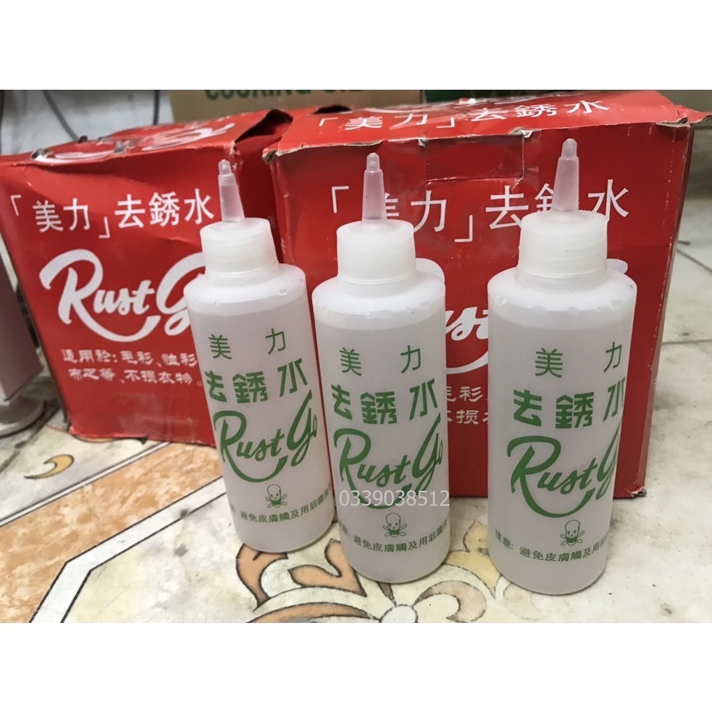 Mua Tẩy Sét Vết Ố trên vải, Chai tẩy rỉ sét ,sử dụng tẩy vết rỉ sét ...