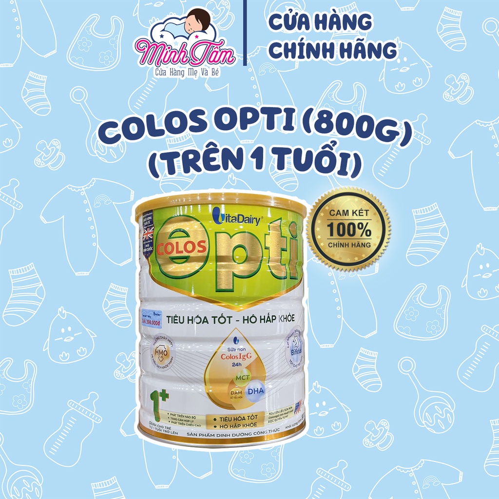 [Có mã QR] Sữa bột Colos Opti 1+ (800g) | Shopee Việt Nam