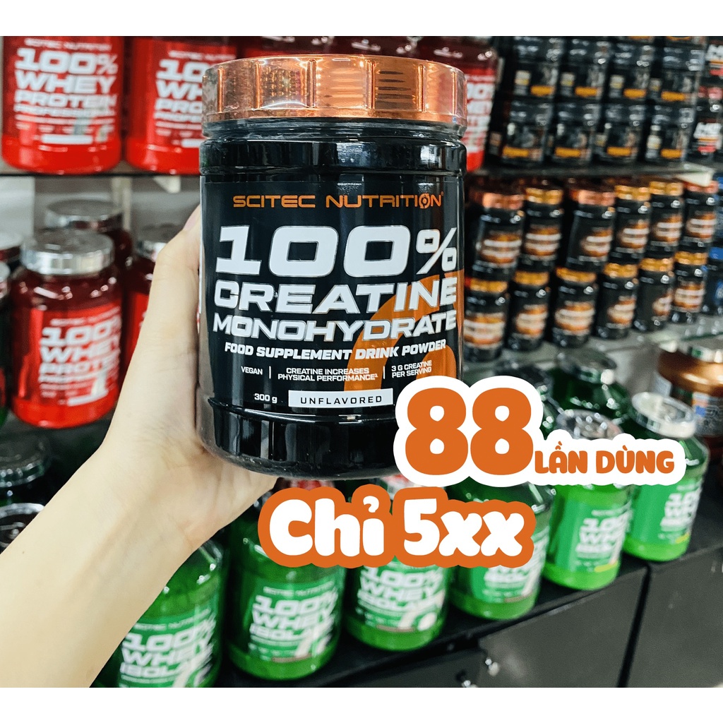 Scitec Creatine Monohydrate 300g Quà tặng 0 đồng - Tăng Năng Lượng Sức ...