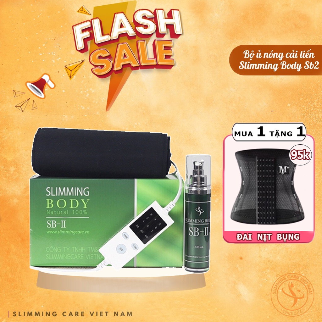 Mua Đai ủ nóng nịt bụng giảm mỡ Slimming Body sb2 chính hãng, bộ đai ...