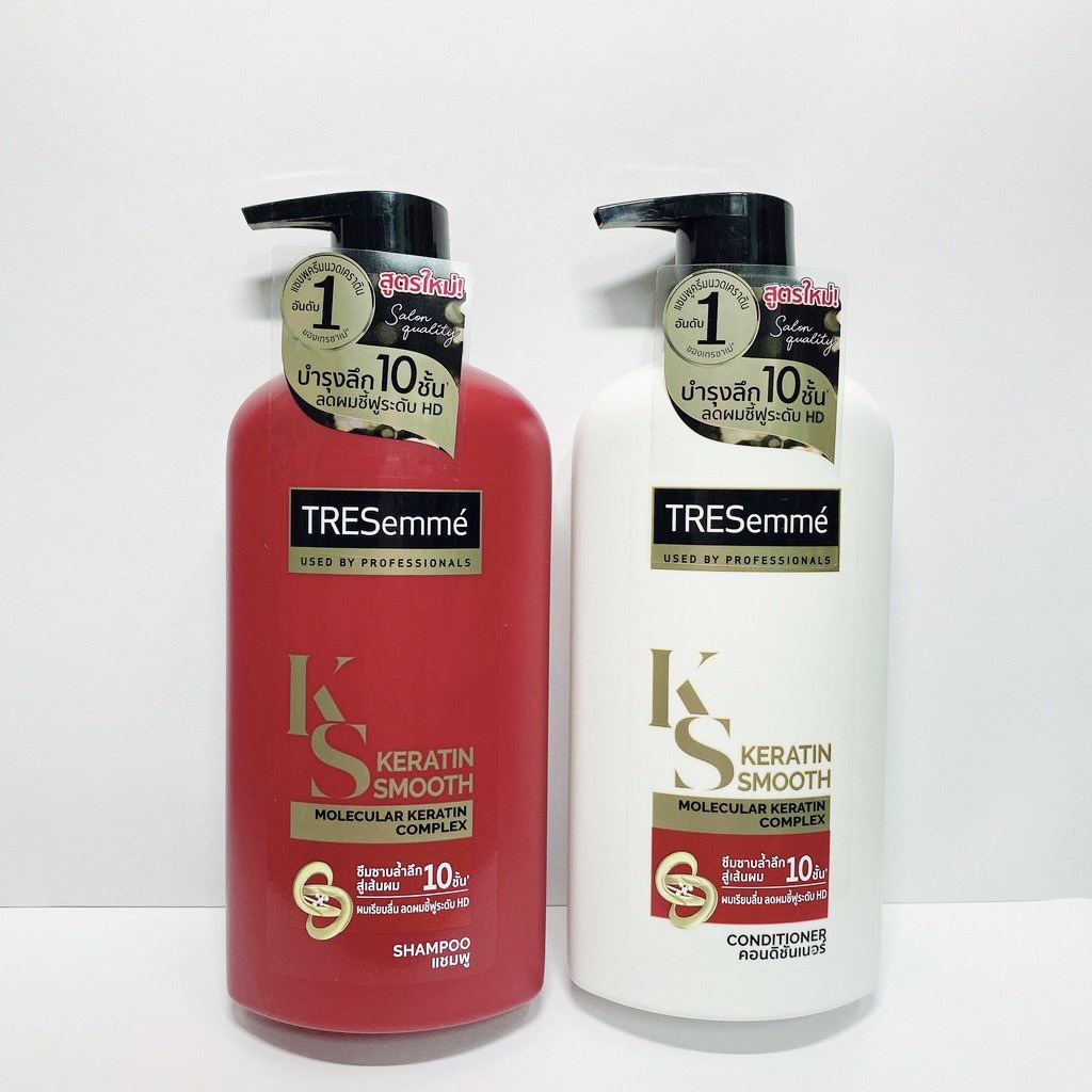 Cặp Dầu Gội Đầu Tresemme KS Keratin Smooth 450ml Thái Lan | Shopee Việt Nam