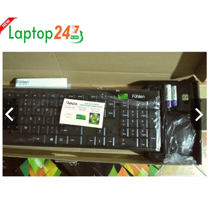 Mua Bộ bàn phím chuột không dây Fuhlen a120 A120G chính hãng ( không ...