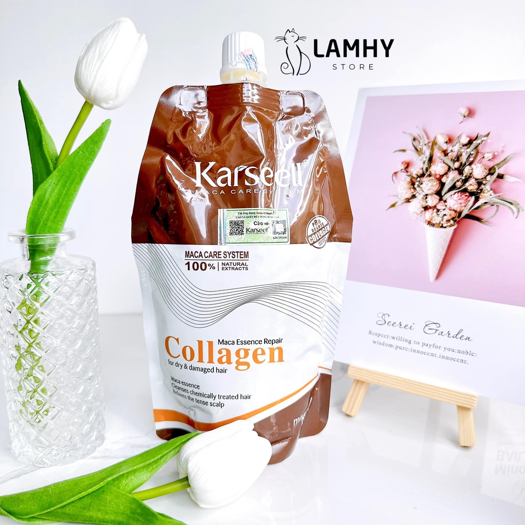 Dầu hấp ủ tóc siêu mượt Karseell Maca Essence Repair Collagen ( Dạng ...