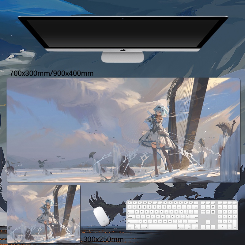 Mua Genshin Impact mousepad Nahida new Hutao Anime Xiao Keyboard pad ...