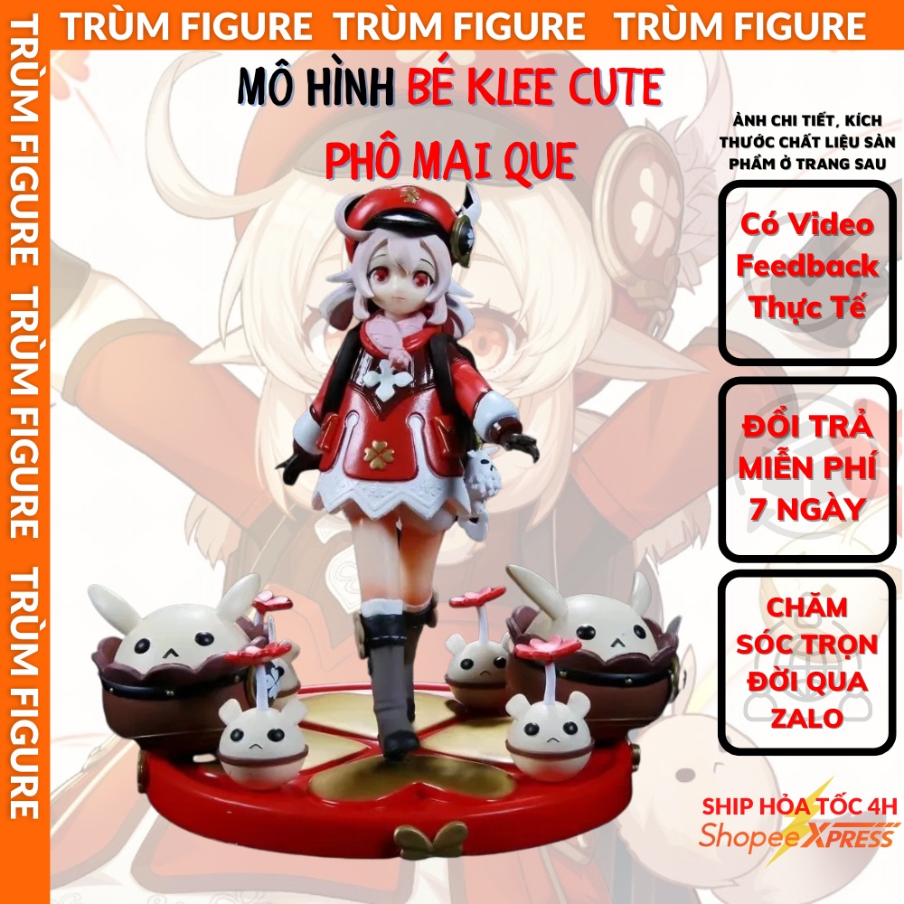 Mô Hình, Figure Genshin Impact Bé Loli Klee Dễ Thương Anime, Game ...