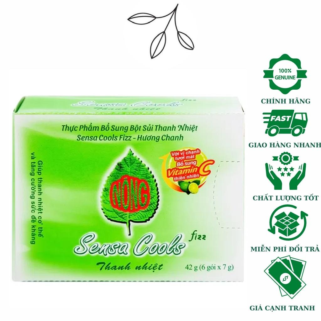 Bột sủi Sensa Cools Enesis giúp thanh nhiệt cơ thể và tăng cường sức đề ...