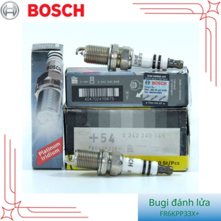 Bugi đánh lửa BOSCH FR6KPP33X+ chân ngắn, điện cực bạch kim kép (Double ...