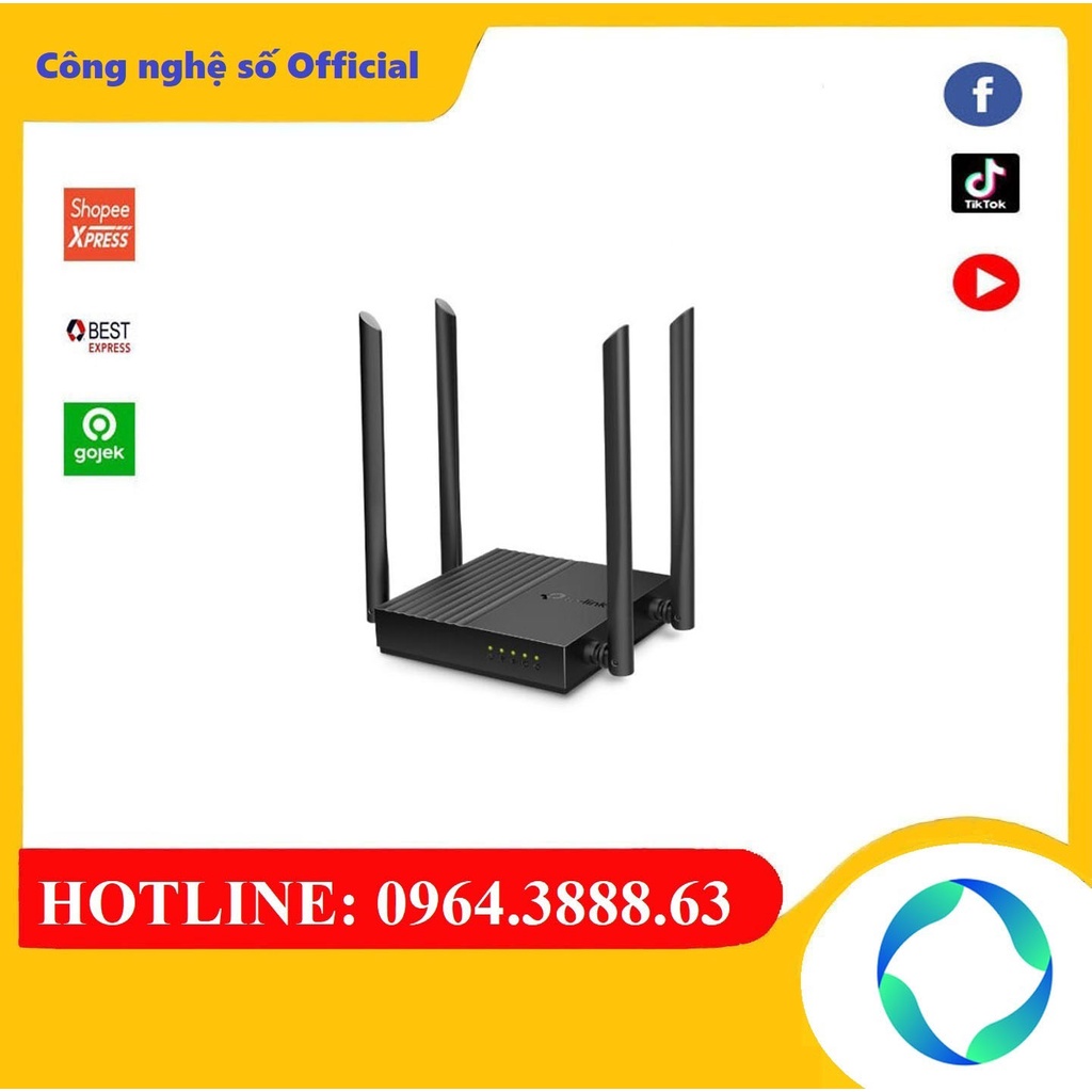 Router Wi-Fi MU-MIMO AC1200 TP-LINK Archer A64 | Shopee Việt Nam